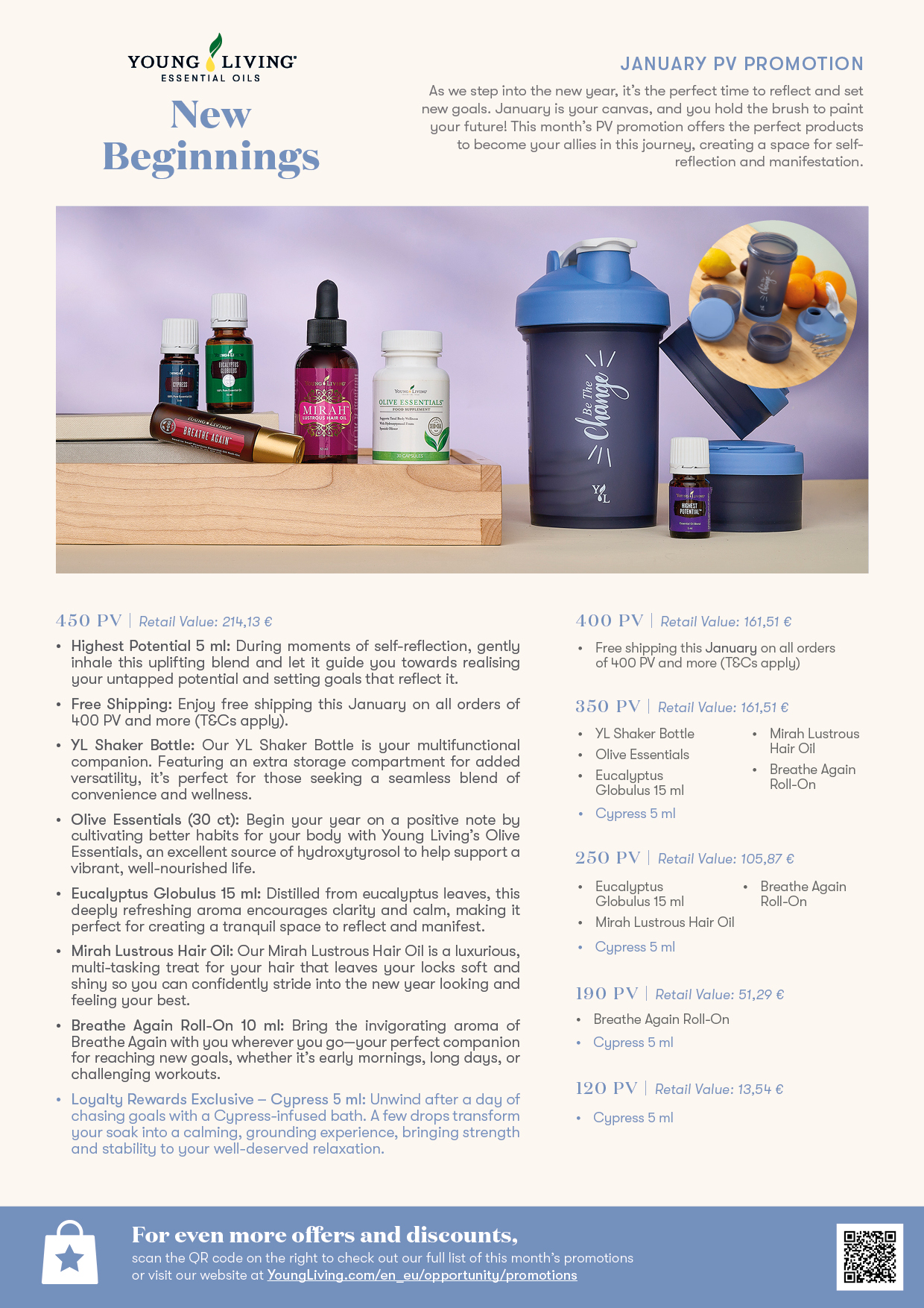 Monthly PV Promo | Young Living Essential Oils