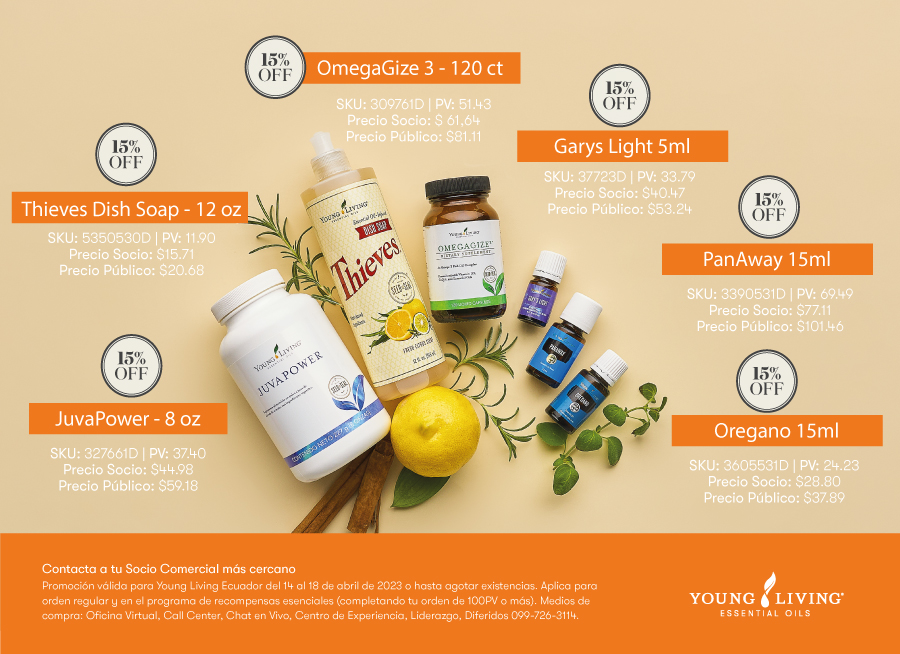 Promociones | Young Living Essential Oils