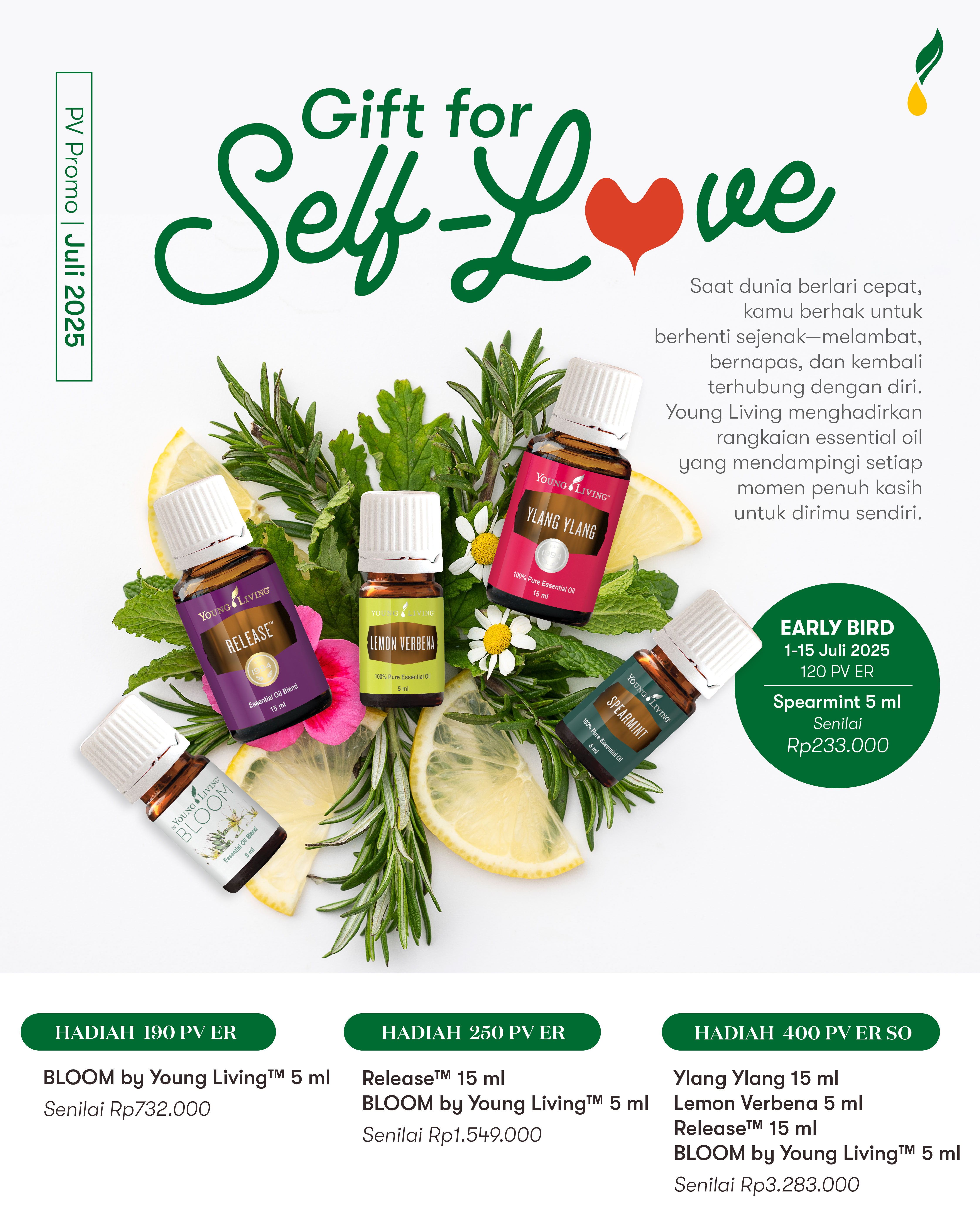 Promosi Juli 2025 | Young Living Indonesia | Young Living Essential Oils