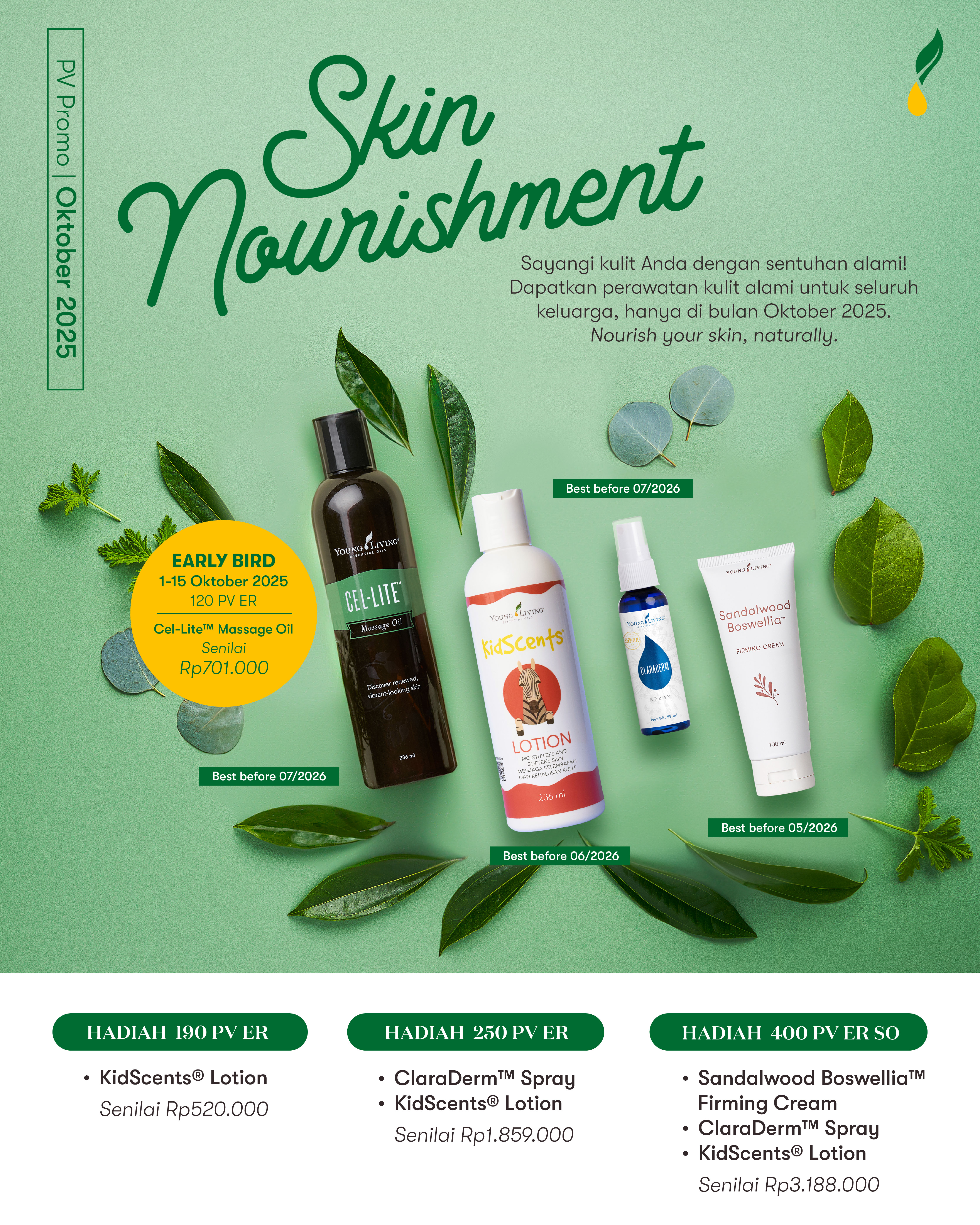 Promosi Oktober 2025 | Young Living Indonesia | Young Living Essential Oils