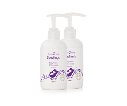Twin Pack - Seedlings Baby Wash & Shampoo | Young Living Essential Oils